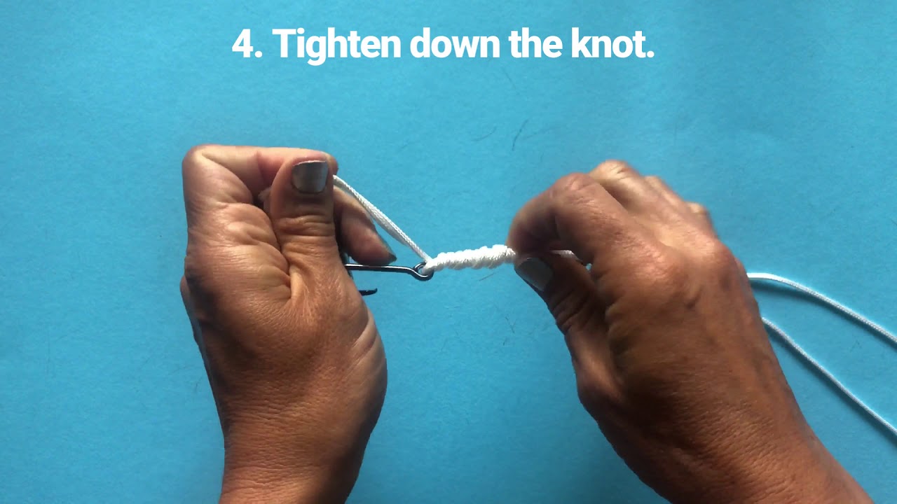 How to Tie the Berkley Braid Knot - YouTube