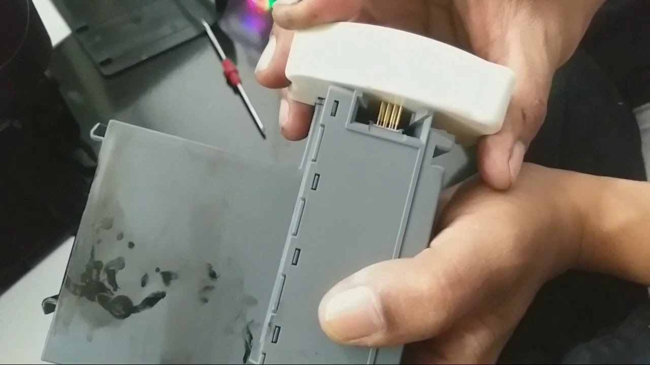 cara reset maintenance box epson L 6160 L6170 L6190 tanpa ganti chip ...