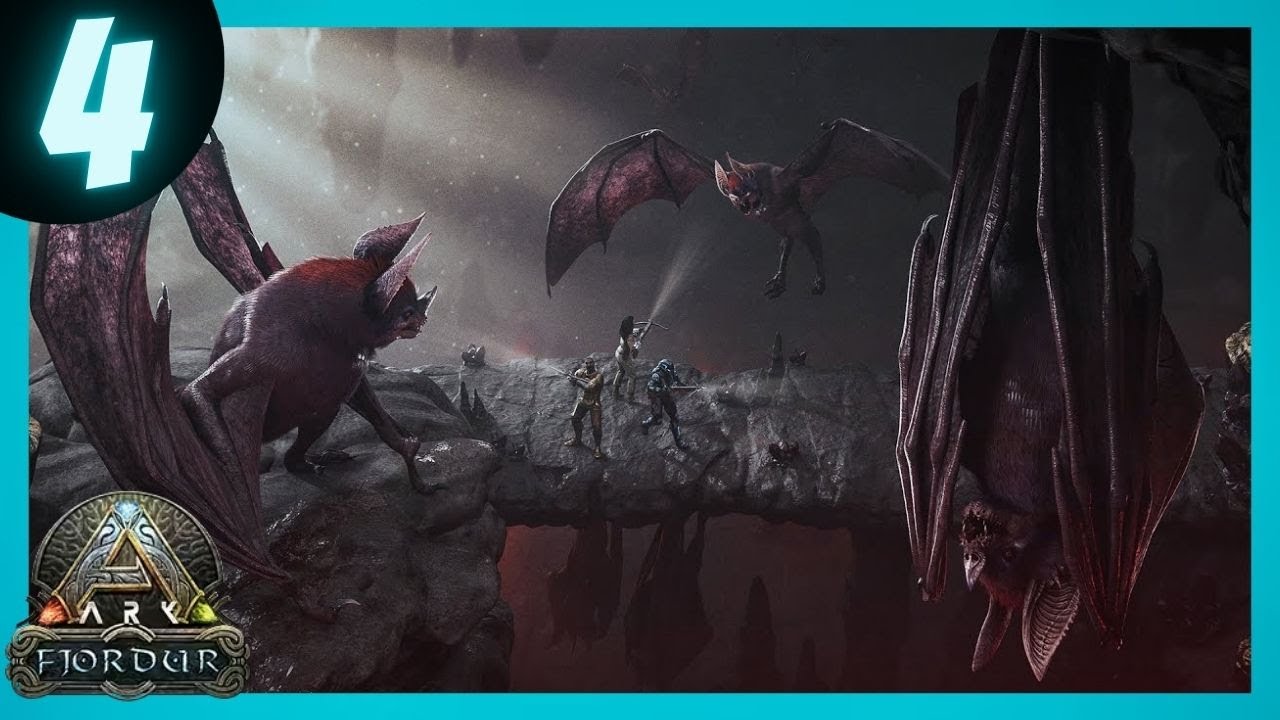 Entramos a la CUEVA de los DESMODUS, conseguiremos alguno? ...#4k #ark ...