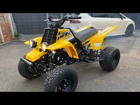 Yamaha banshee 50th anniversary restoration - YouTube