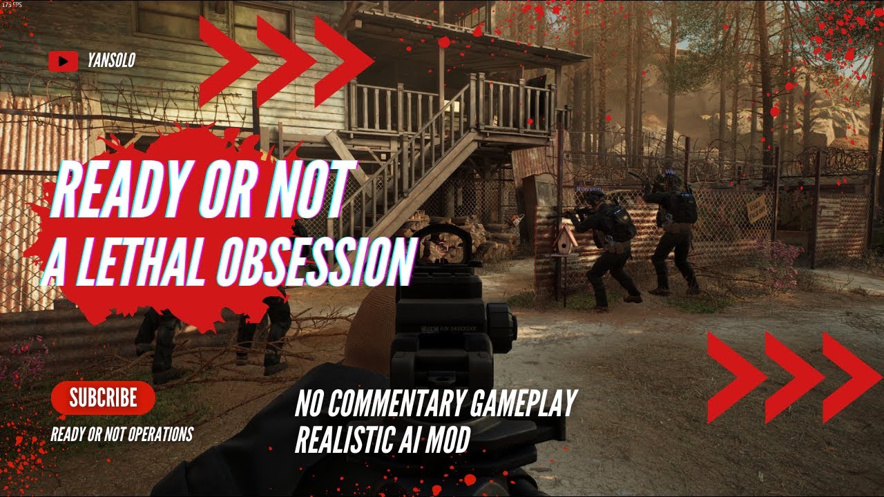 A Lethal Obsession | Ready Or Not | Realistic Ai Difficulty | Sullivan ...