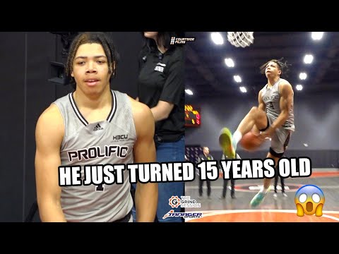 “THIS KID HAS TO BE A HOLD BACK”!! 15-Year-Old Tyran Stokes CONTINUES To Prove Them Wrong!