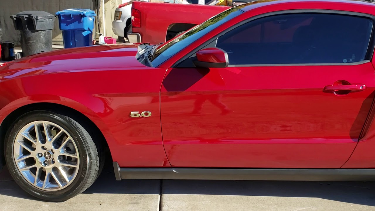 EXOFORMA ceramic shield on my 2nd mustang a 2012 5.0! - YouTube