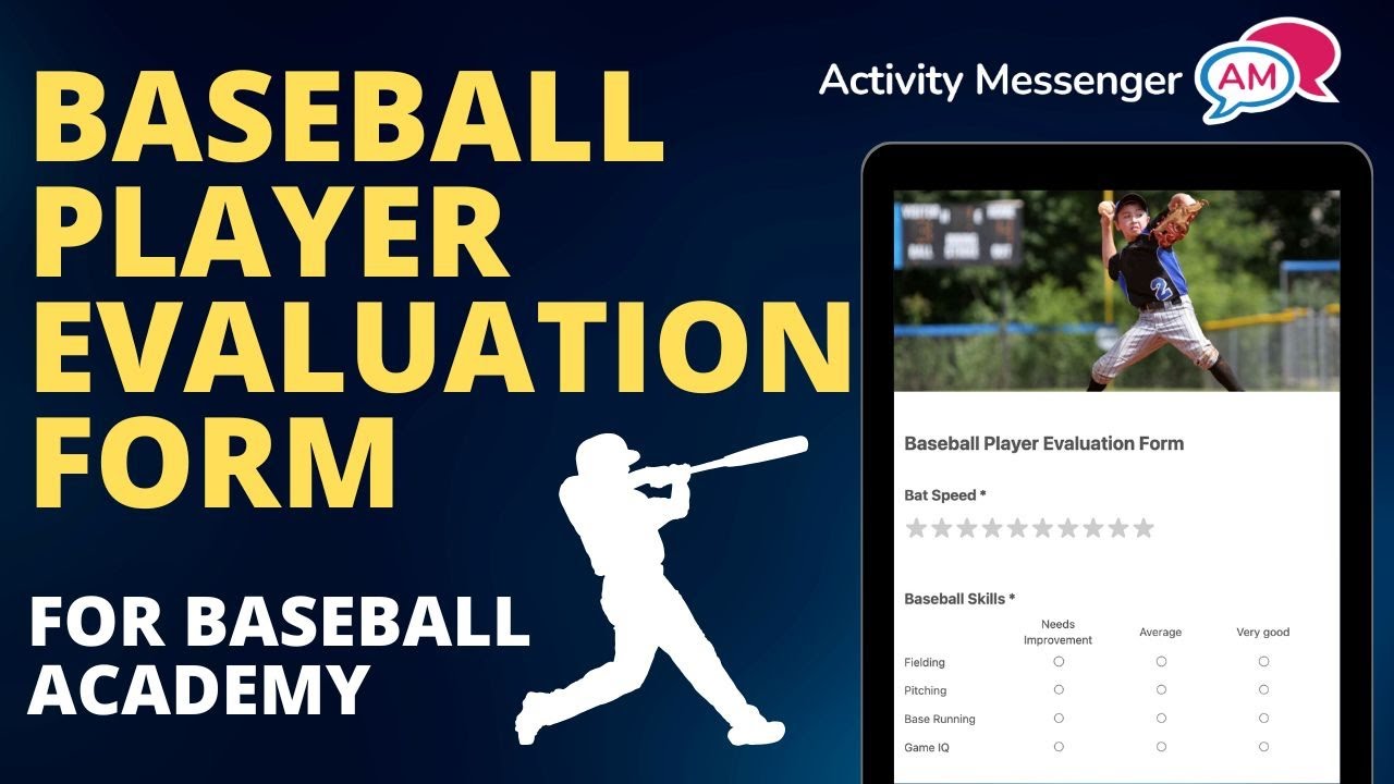 Online Baseball Player Evaluation Form ⚾ - YouTube