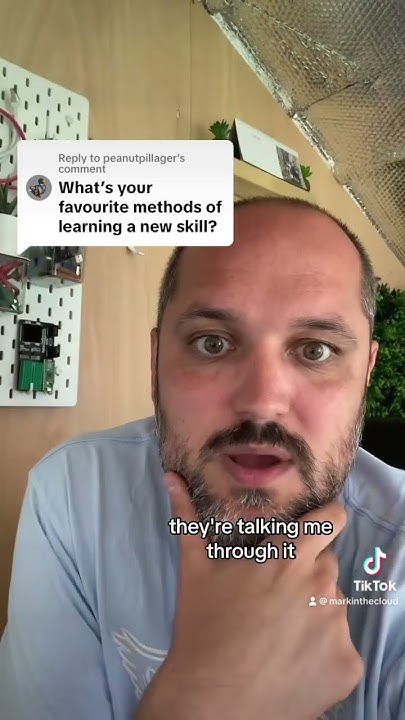 How I learn best when picking up new technical skills - YouTube