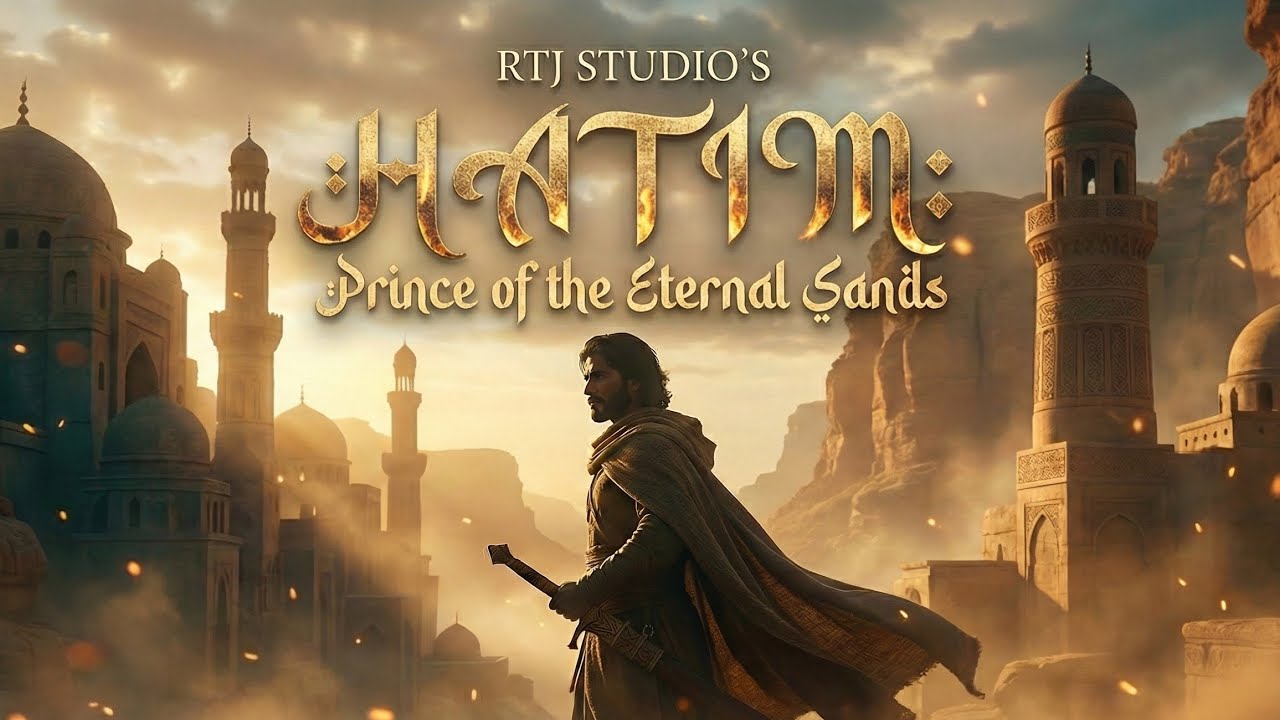 HATIM: PRINCE OF THE ETERNAL SANDS (AI TEASER) - YouTube