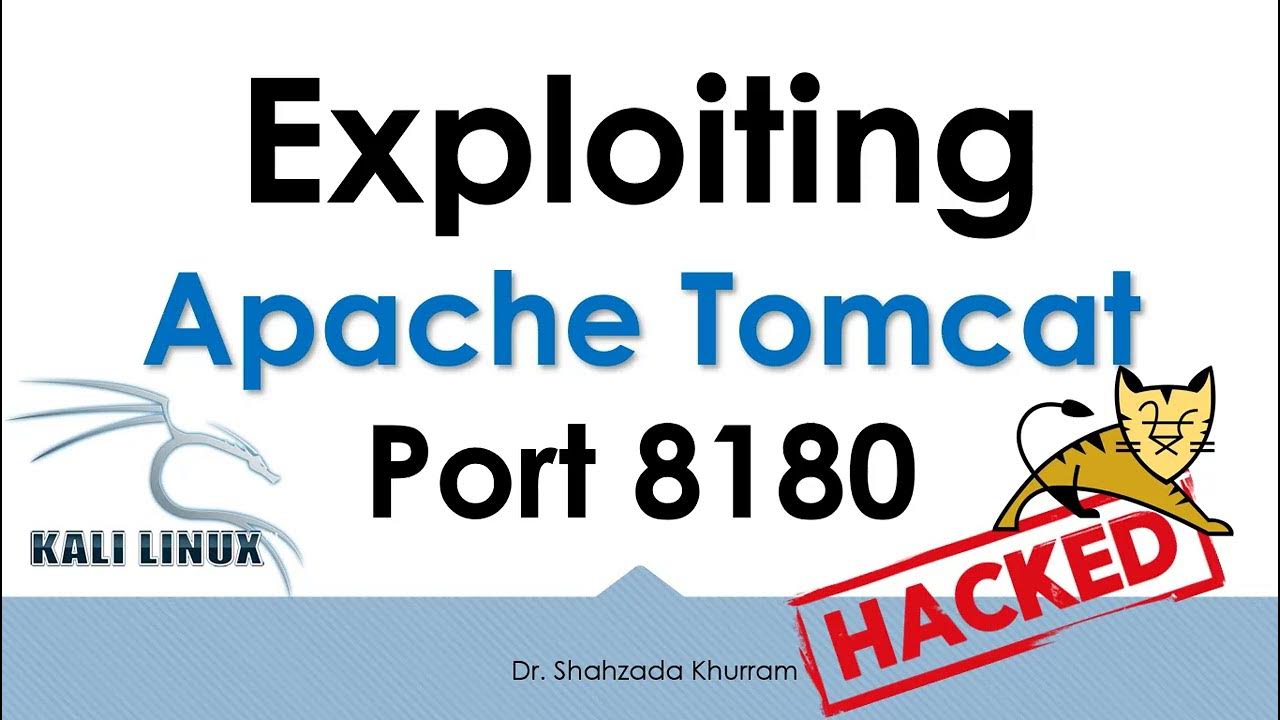 Exploiting Tomcat port 8180 | Kali Linux - Metasploitable2 | Lab - YouTube