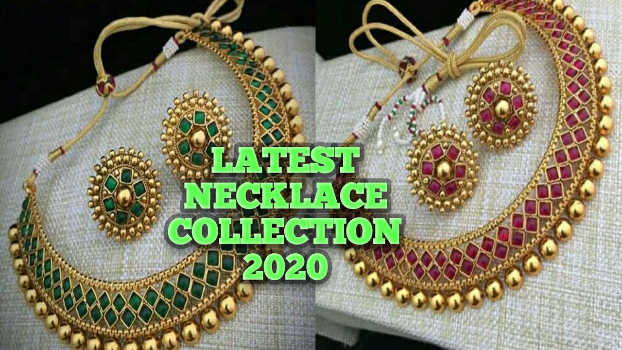 LATEST NECKLACE COLLECTION 2020|| DON'T MISS - YouTube