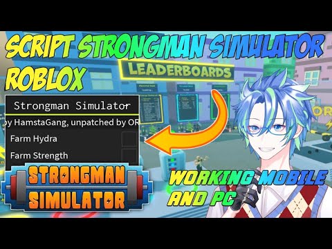 NEW SCRIPT STRONGMAN SIMULATOR ROBLOX AUTO FARM ENERGY WORKING ON ...