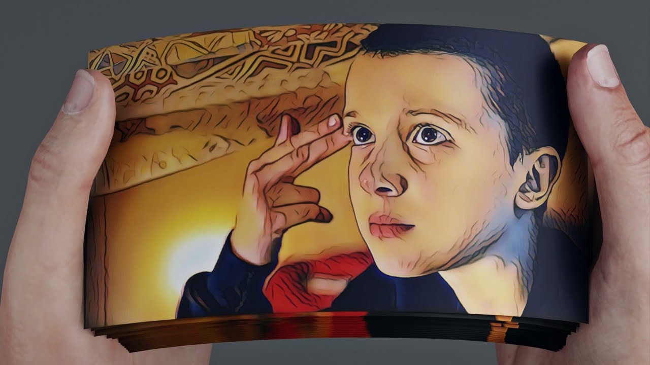 Stranger Things Flipbook | Eleven Scared From Bad People Flipbook 😥😨 ...