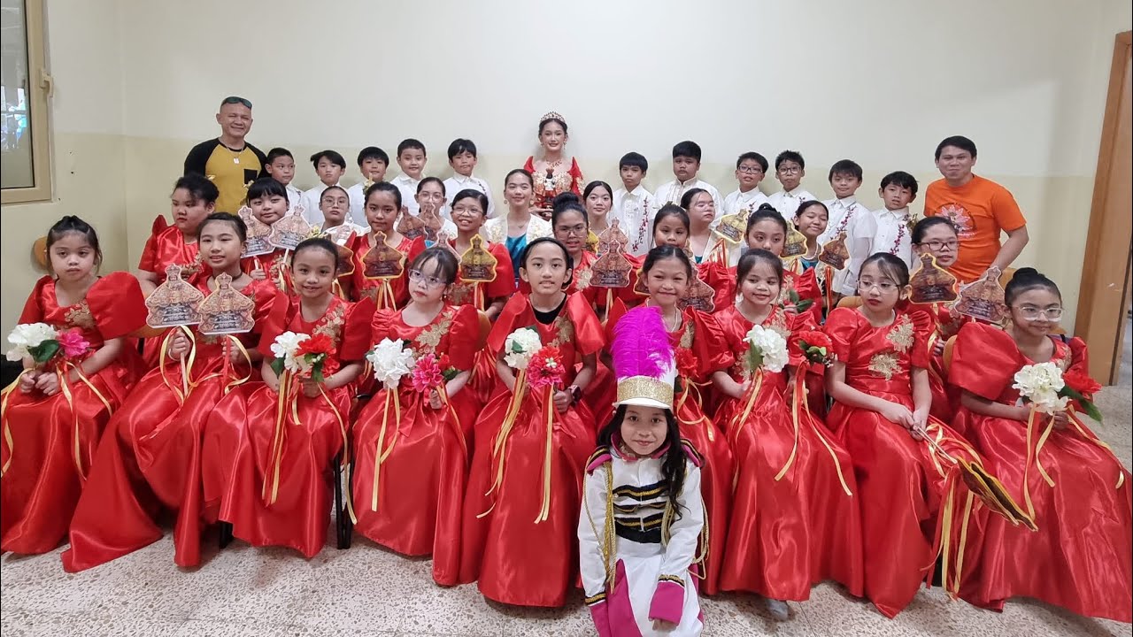 Filipino Catechism Children Performs Sto. Niño De Malolos Cultural ...