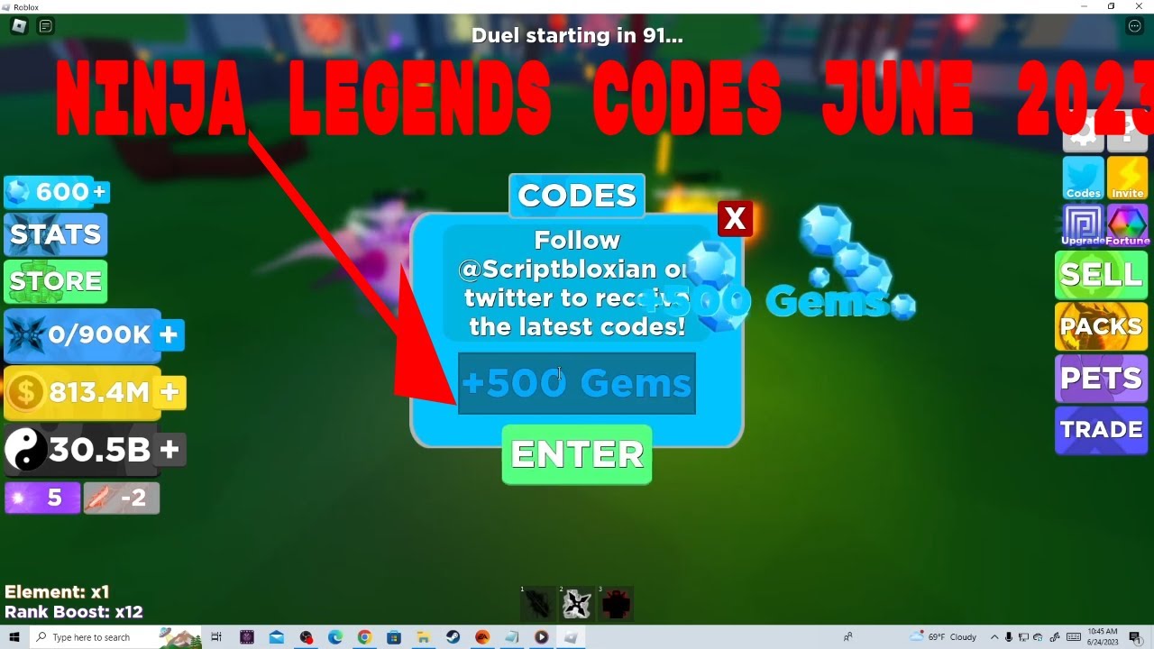 ninja legends codes working in june 2023 - YouTube