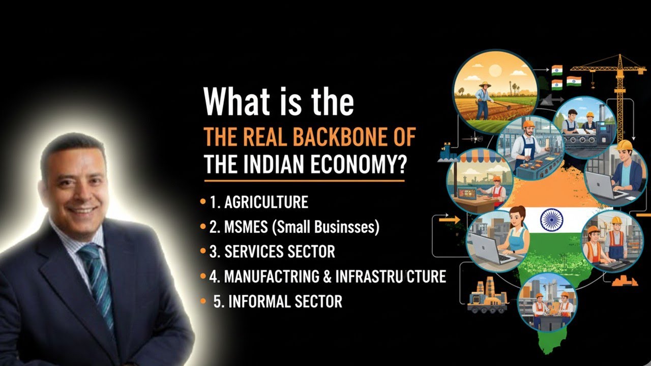 What is the REAL Backbone of the Indian Economy? - YouTube