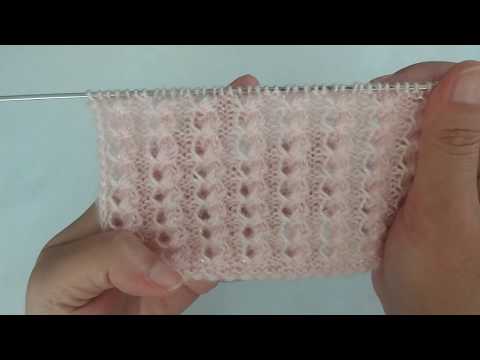 Limon Çiçeği örgü modeli / Çeyizlik Yelek Örgüsü/ Strickmuster/ knitting patterns #örgü