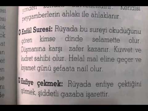Rüyada Enfal suresi