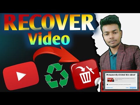 How To Recover Deleted Video From Youtube 2022 | Recover Youtube Video ...