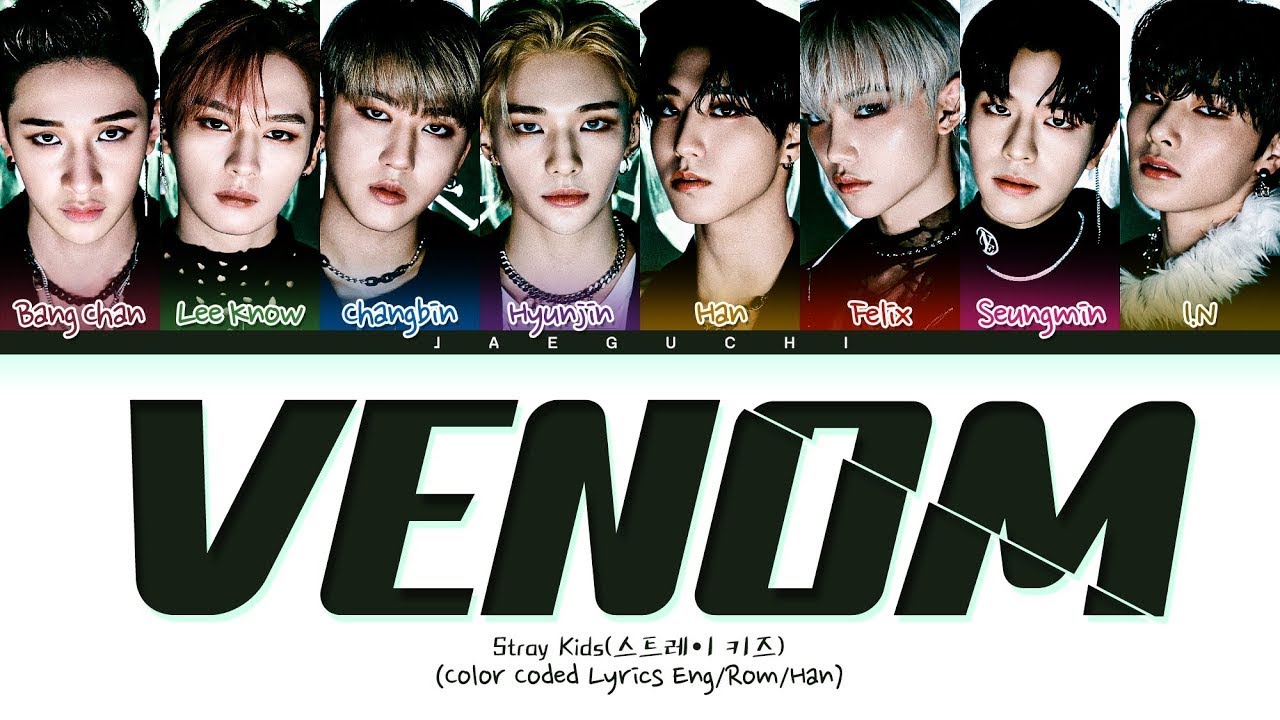[1 HOUR] Stray Kids VENOM Lyrics (스트레이키즈 거미줄 가사) (Color Coded Lyrics ...