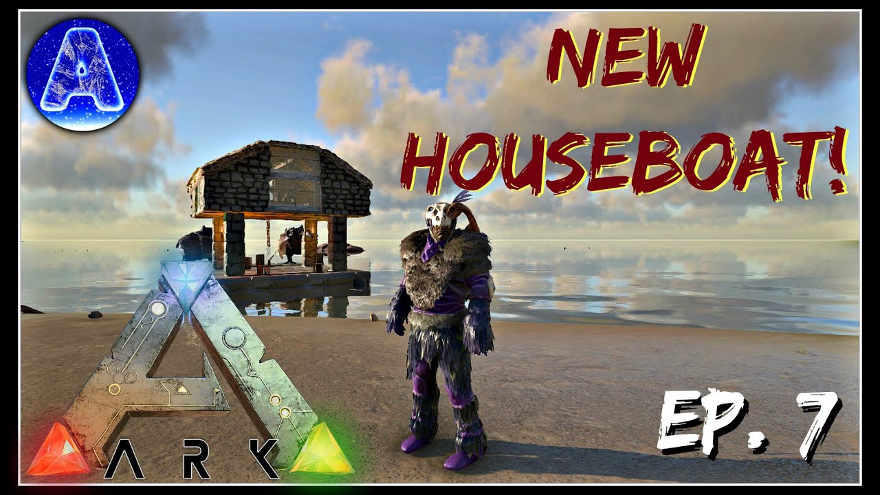 Ark: Survival Evolved - New raft design S1E7 - YouTube