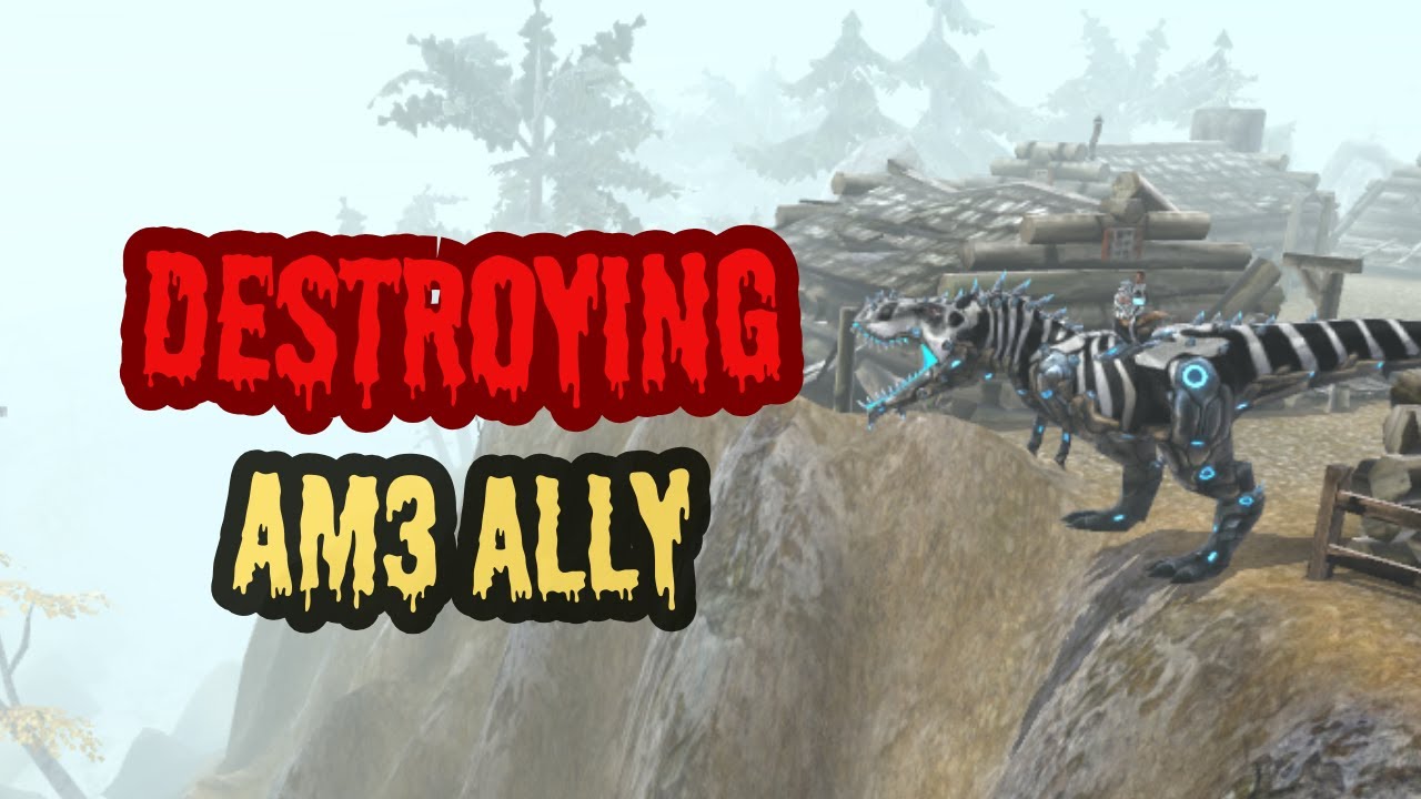 DESTROYING AM3 ALLY - DINO STORM - YouTube