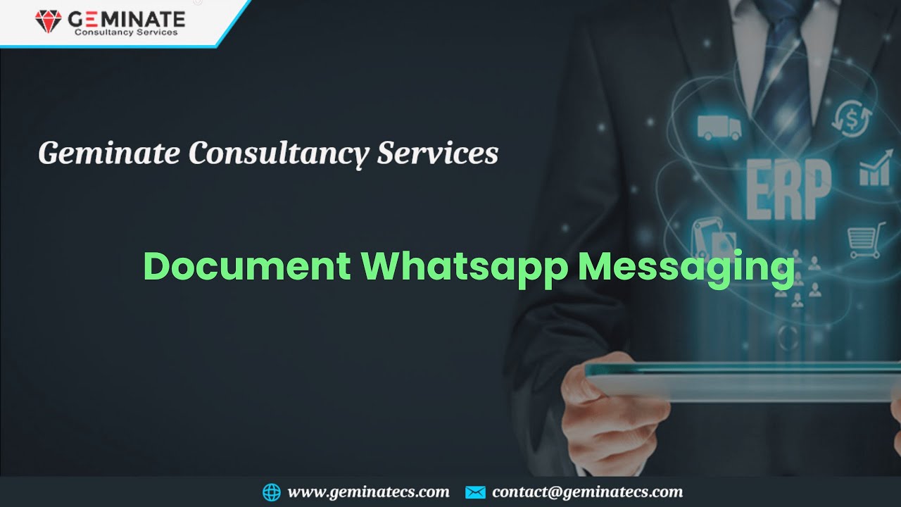 How to Notify Customer for Document Update using Whatsapp Messages ...