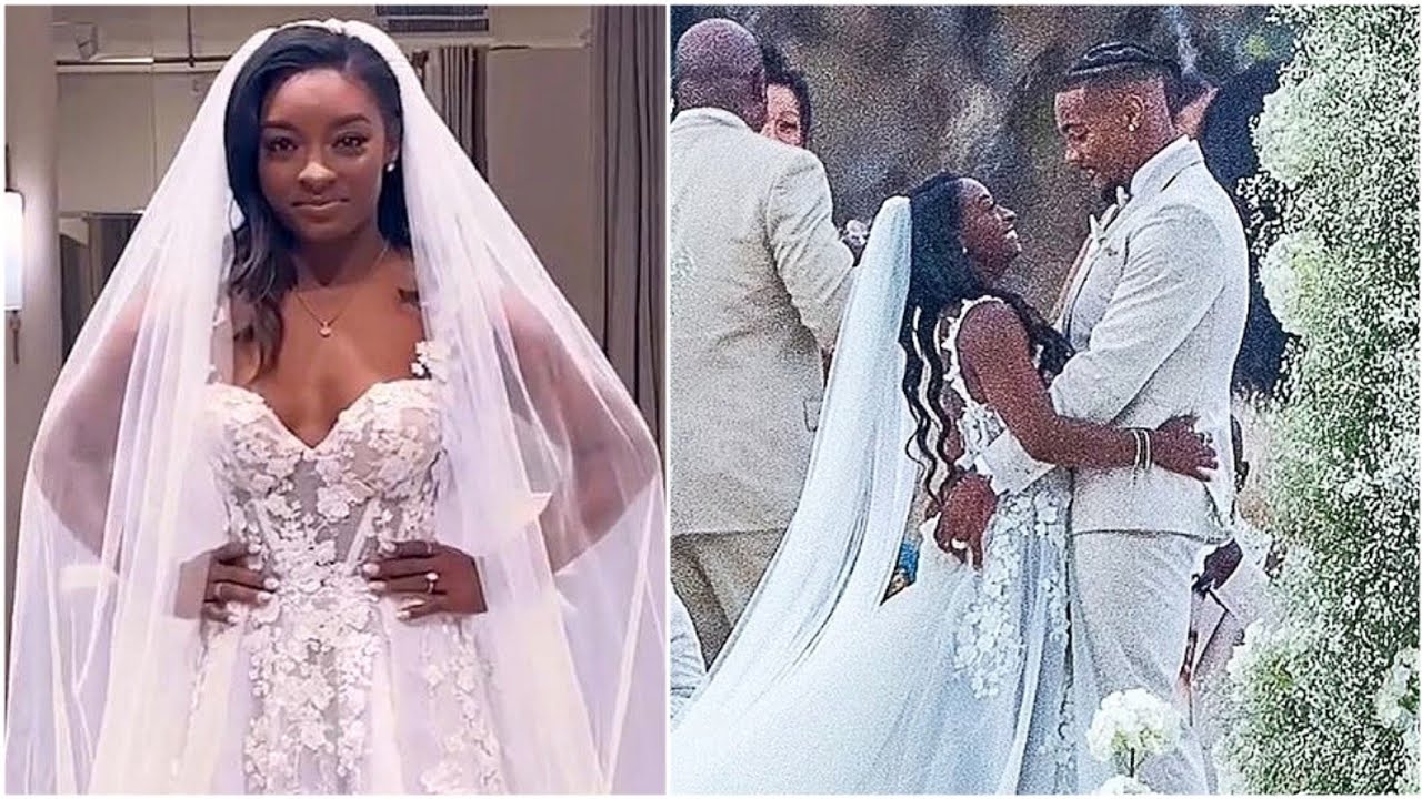 Simone Biles and Jonathan Owens Get Married in Cabo San Lucas - YouTube