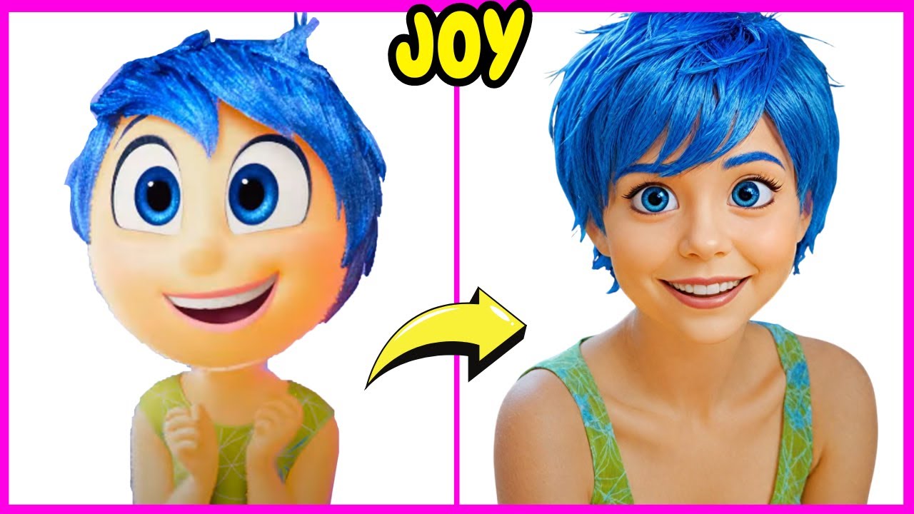 INSIDE OUT 2 Characters in REAL LIFE & more! Part 1. - YouTube