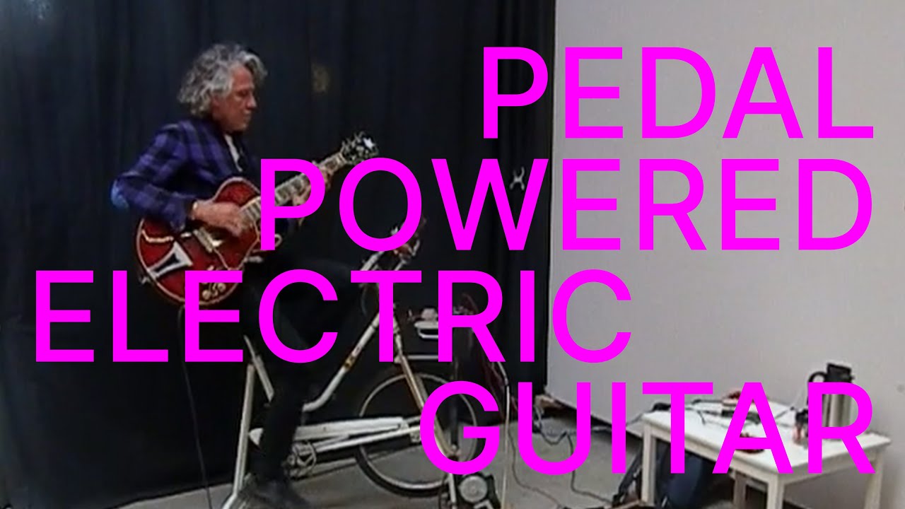 Human Powered Electric Guitar - YouTube