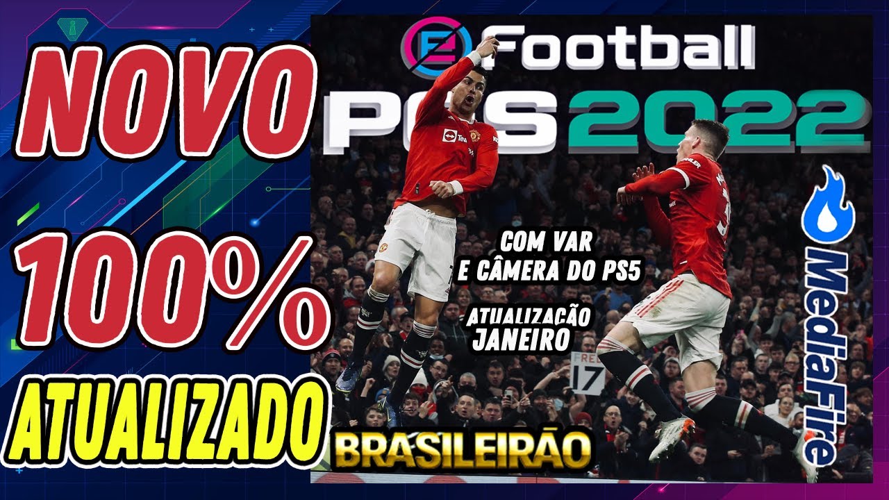 PES 2022 PS2 eFootball 2022 PS2 ISO | COM BRASILEIRÃO SERIE A e B ...