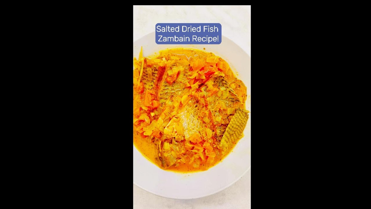 How To Make Dried Fish Zambian Recipe 🤤 - YouTube