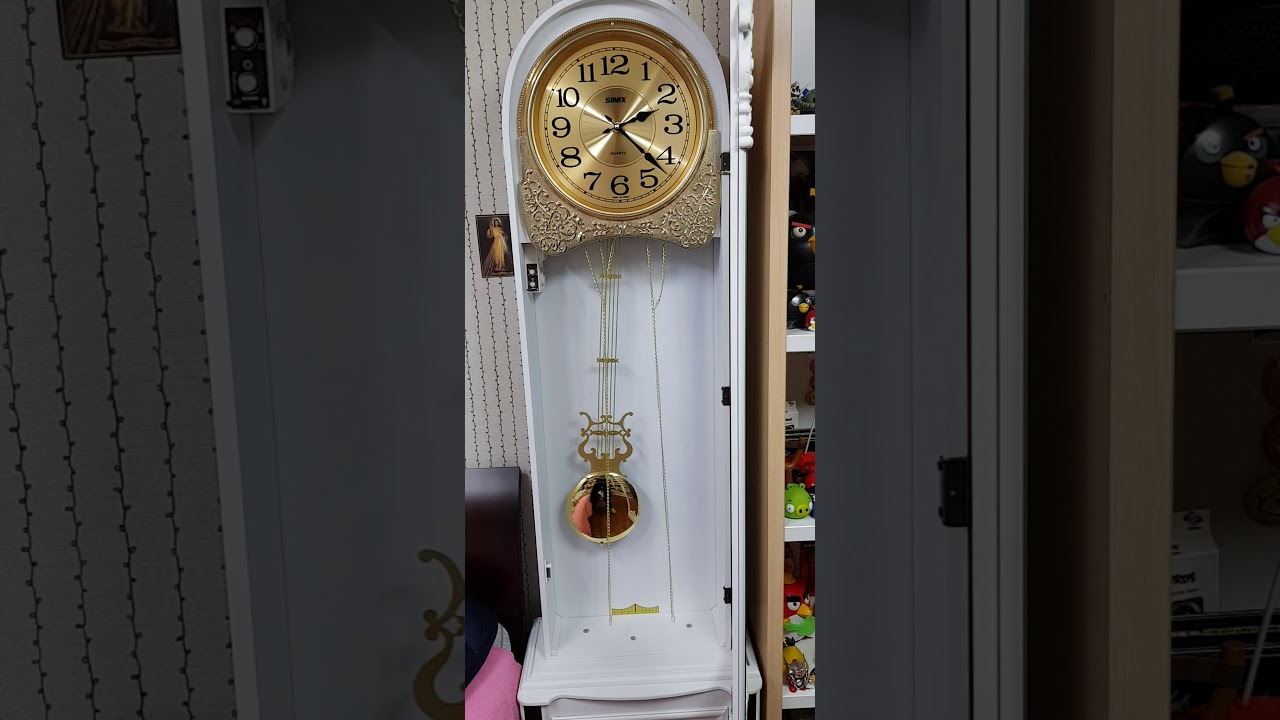 Sinix grandfather clock 625w pendulum test/시닉스 625w 추흔들이 테스트 - YouTube