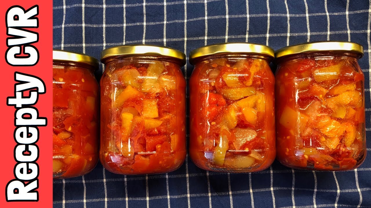 Recepty CVR - Zavárané Lečo s Medom - YouTube