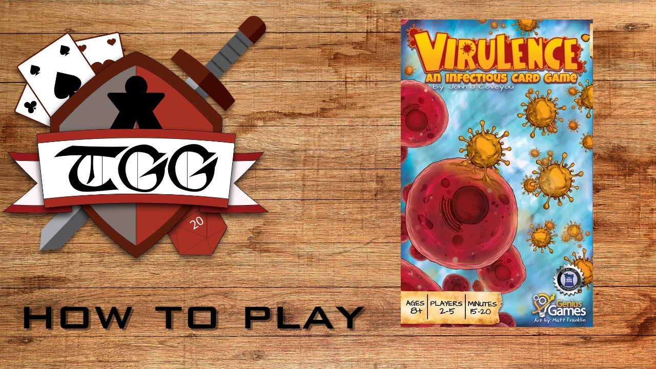 How to Play Virulence An Infectious Card Game - YouTube