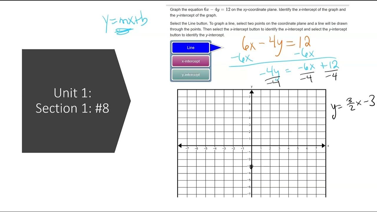 Unit 1 Sec 1 problem 8 - YouTube