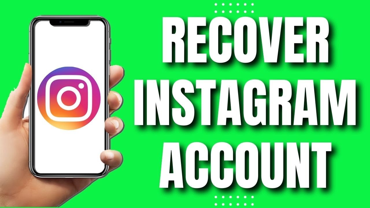 How To Recover Instagram Account (2023) - YouTube