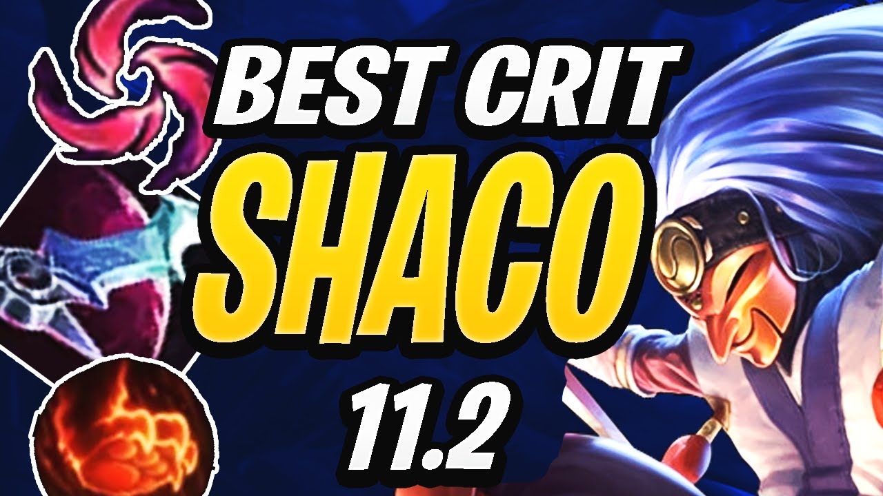 MY NEW FAVORITE AD SHACO CRIT BUILD | Shaco to Challenger - YouTube