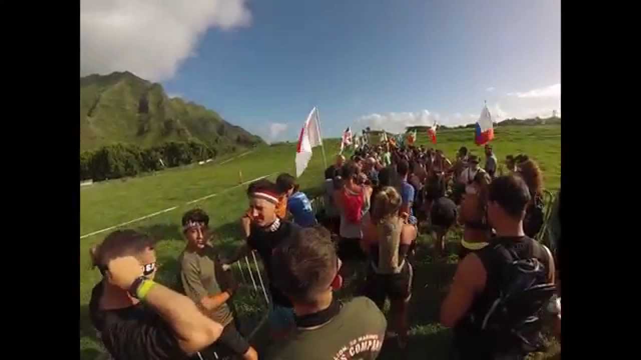 2014 Spartan Race Trifecta weekend Kualoa Ranch Hawaii - YouTube