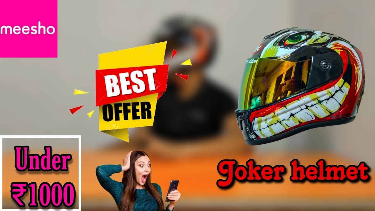 I Tested Cheap Riding Helmet From Meesho !! Reality Check | #meesho # ...