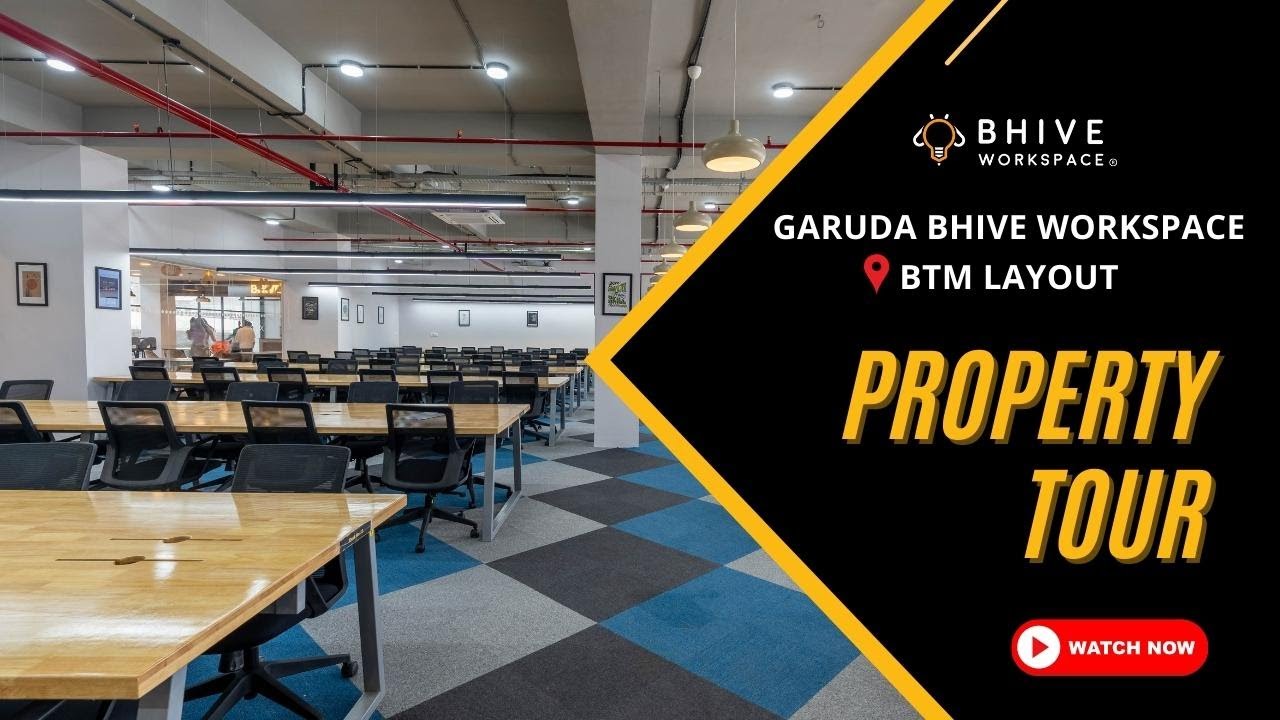 Garuda BHIVE Premium BTM Layout Campus | Property Tour - YouTube