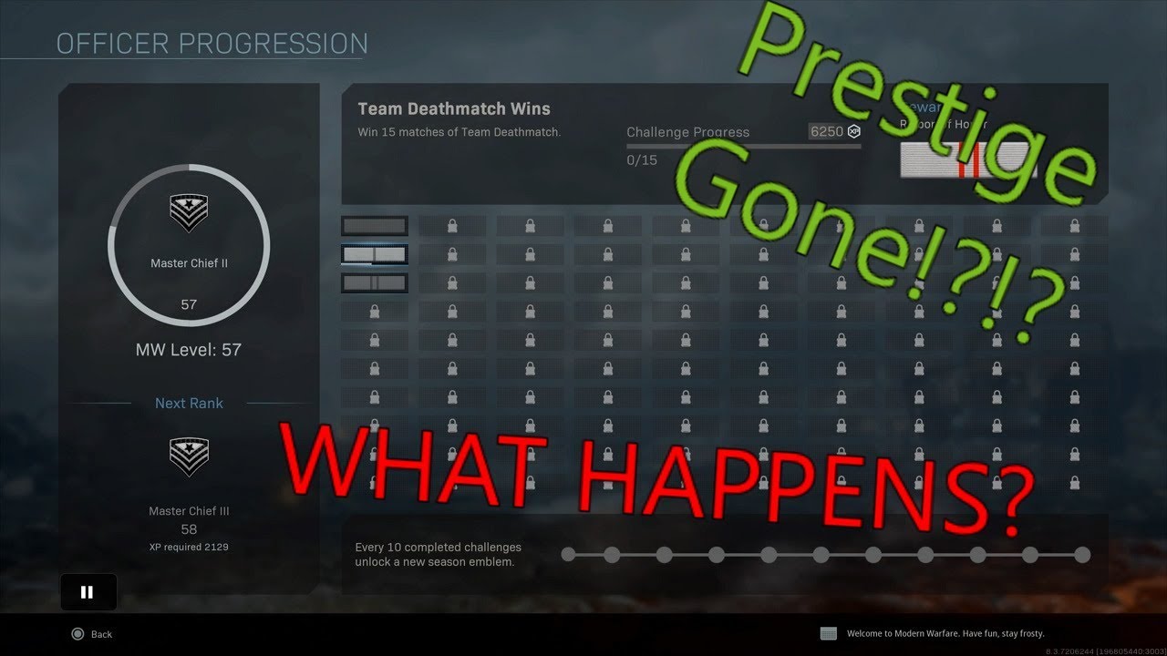 What happens when you prestige? (RANK 55) - YouTube