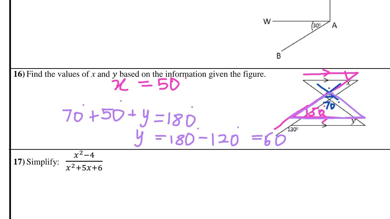 Parallel lines 🖇| Alternate Angles | Vertically opposite Angles| Grade ...