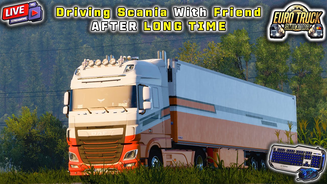 Driving Euro Truck Simulator 2 With Friends Just Got REAL - YouTube