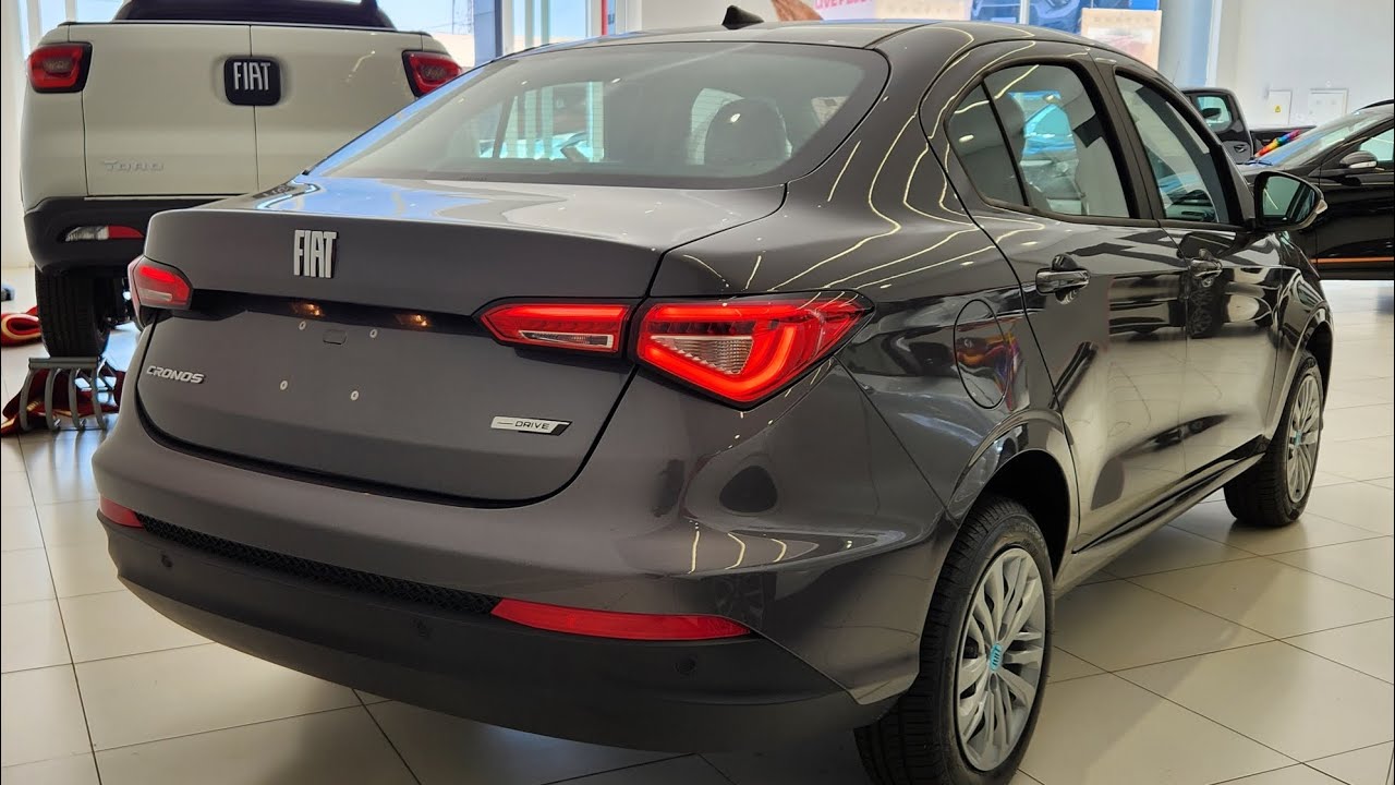 NOVO FIAT CRONOS DRIVE 1.0 MANUAL 2024 | VERSÃO DE ENTRADA EM DETALHES ...