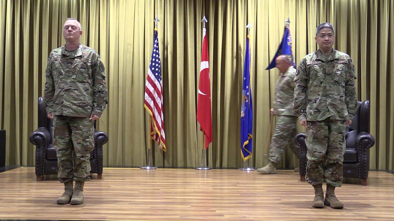 39th Mission Support Group Assumption of Command - YouTube