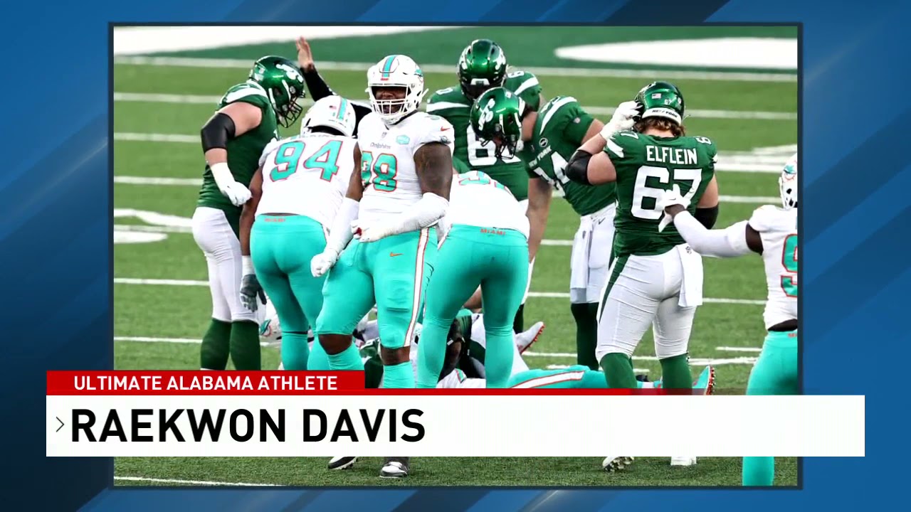 Ultimate Alabama Athletes: Raekwon Davis- NBC 15 WPMI - YouTube
