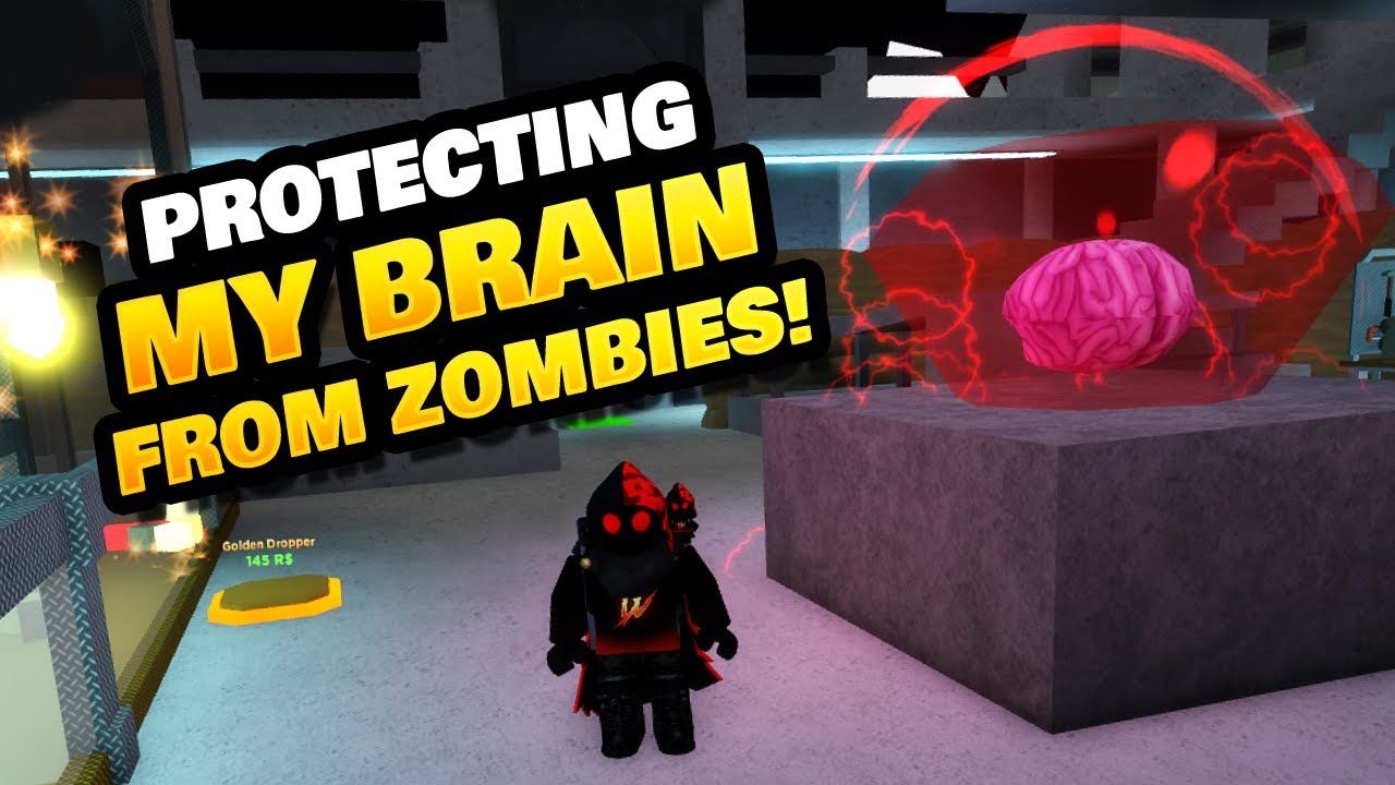 Protecting My Brain from Zombies in Zombie Defense Tycoon! - YouTube