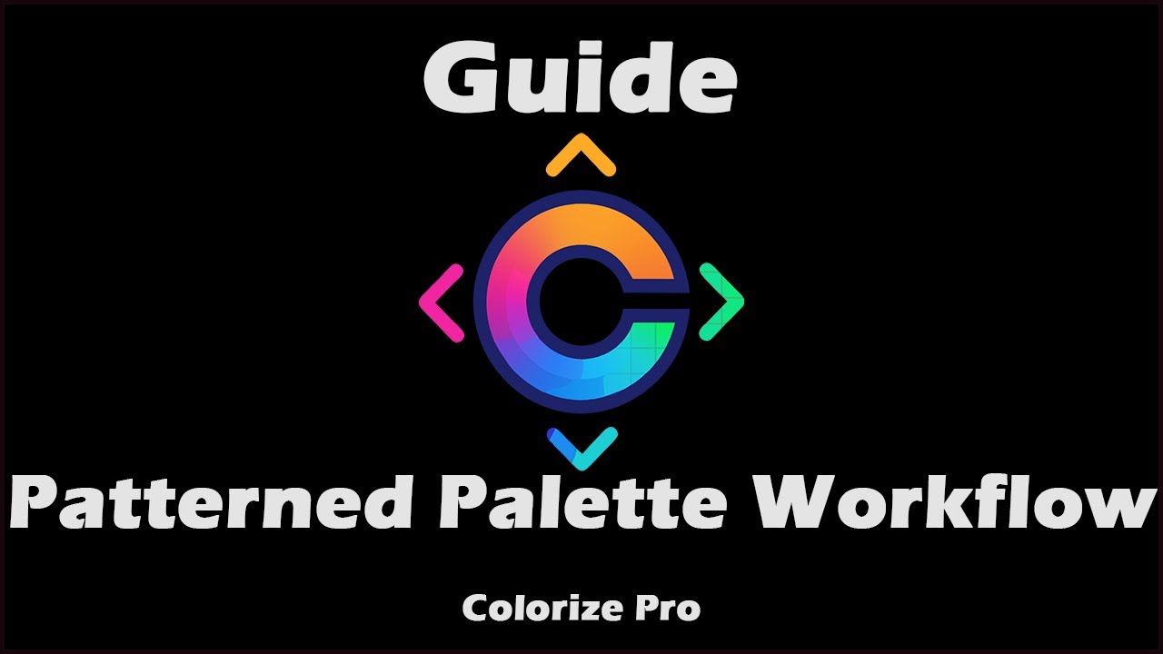 Colorize Pro Patterned Palette Workflow Guide - YouTube