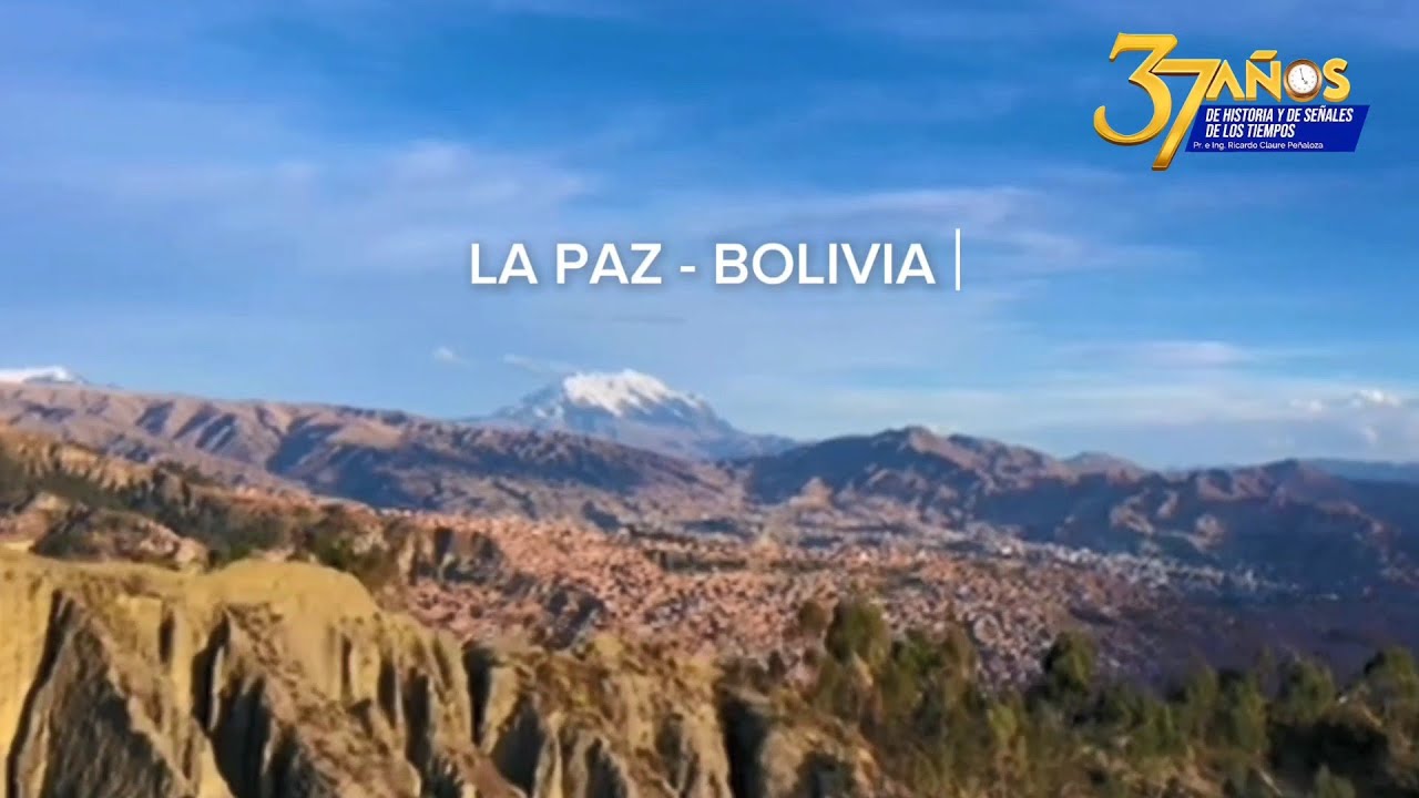 SALUDOS Y PALABRAS DE BENDICIÓN LA PAZ - BOLIVIA - YouTube