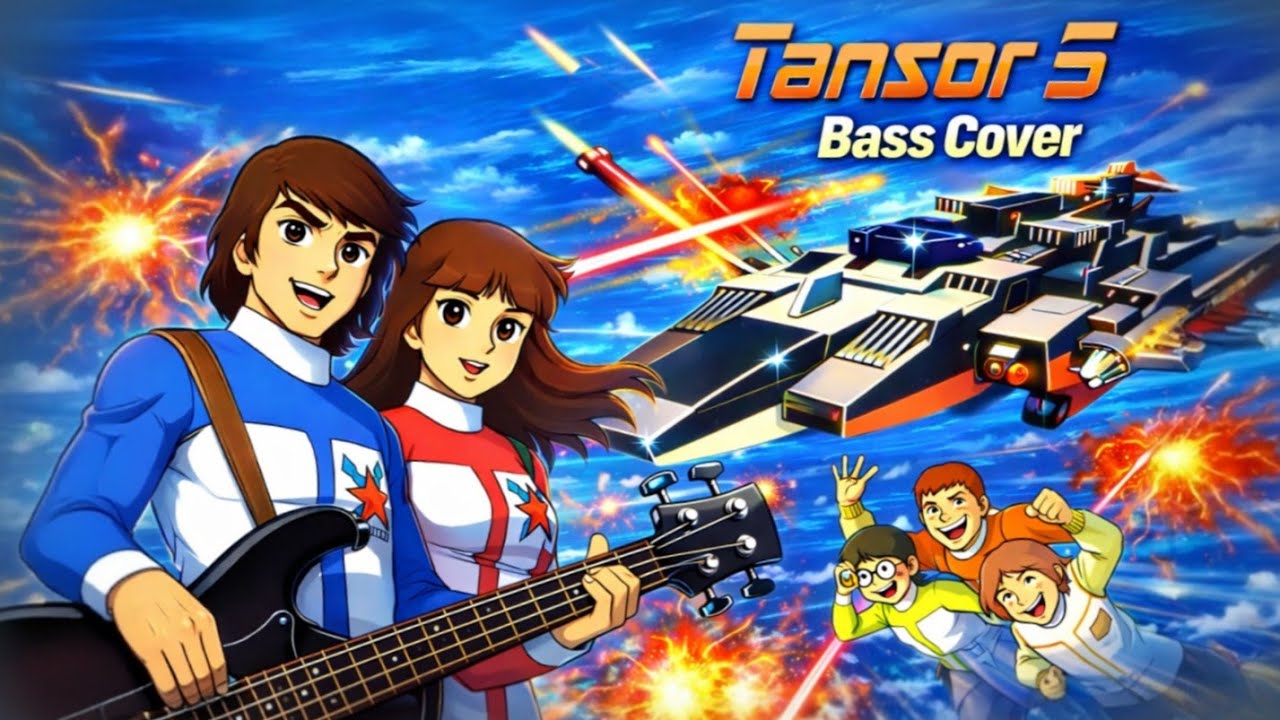 Tansor 5 - Bass cover con testo - Sigla Completa - YouTube