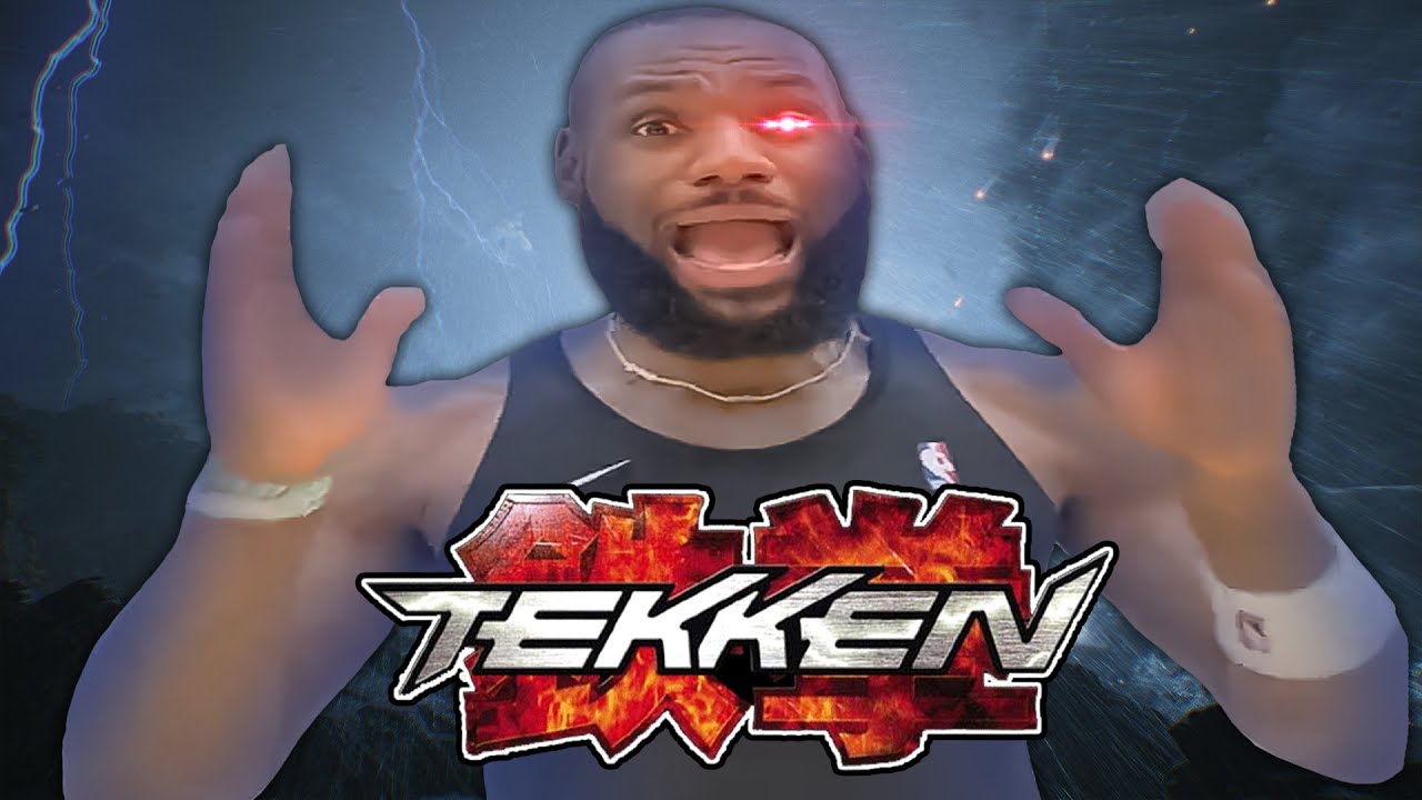 LeBron James, scream if you love Tekken - YouTube
