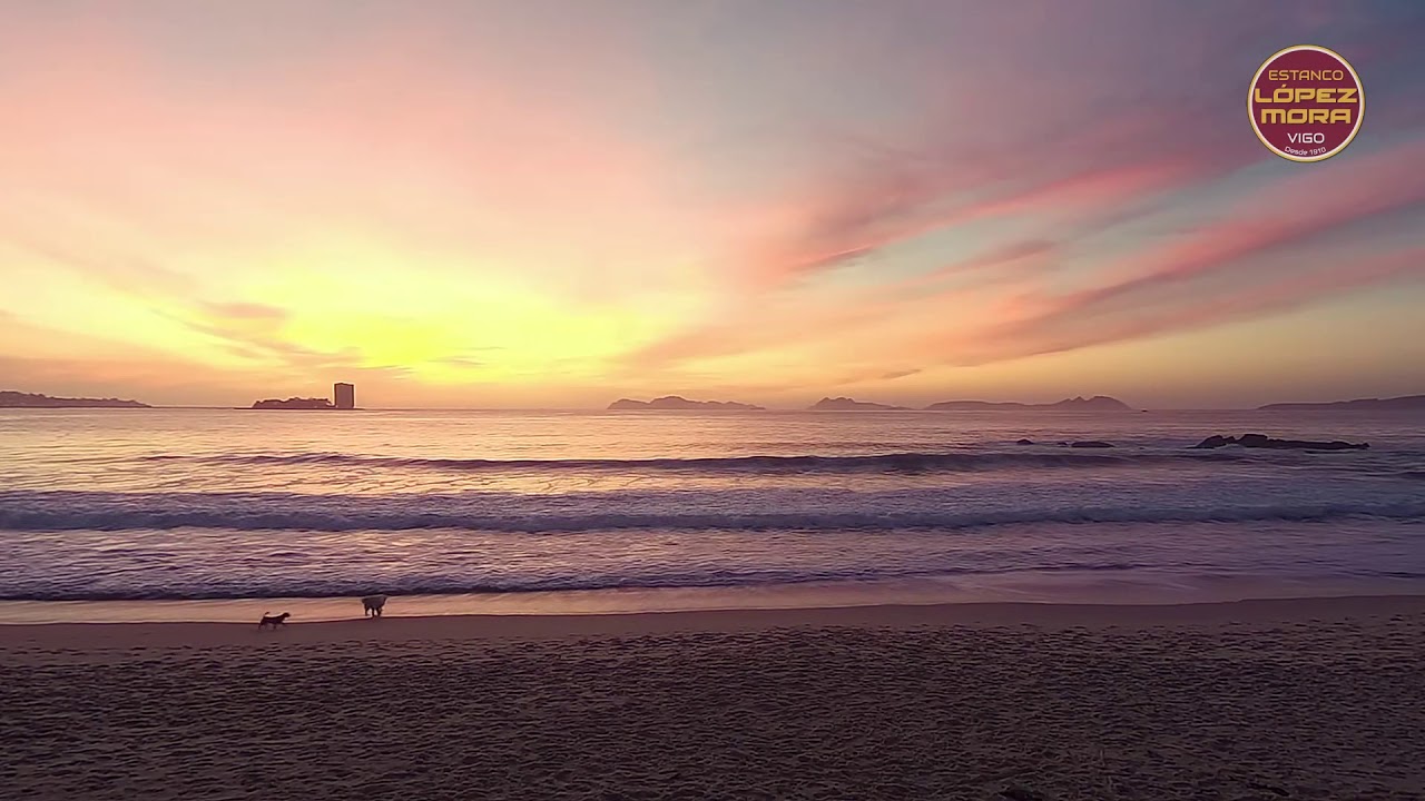 Praia de Samil (Vigo), decembro 2019 - YouTube